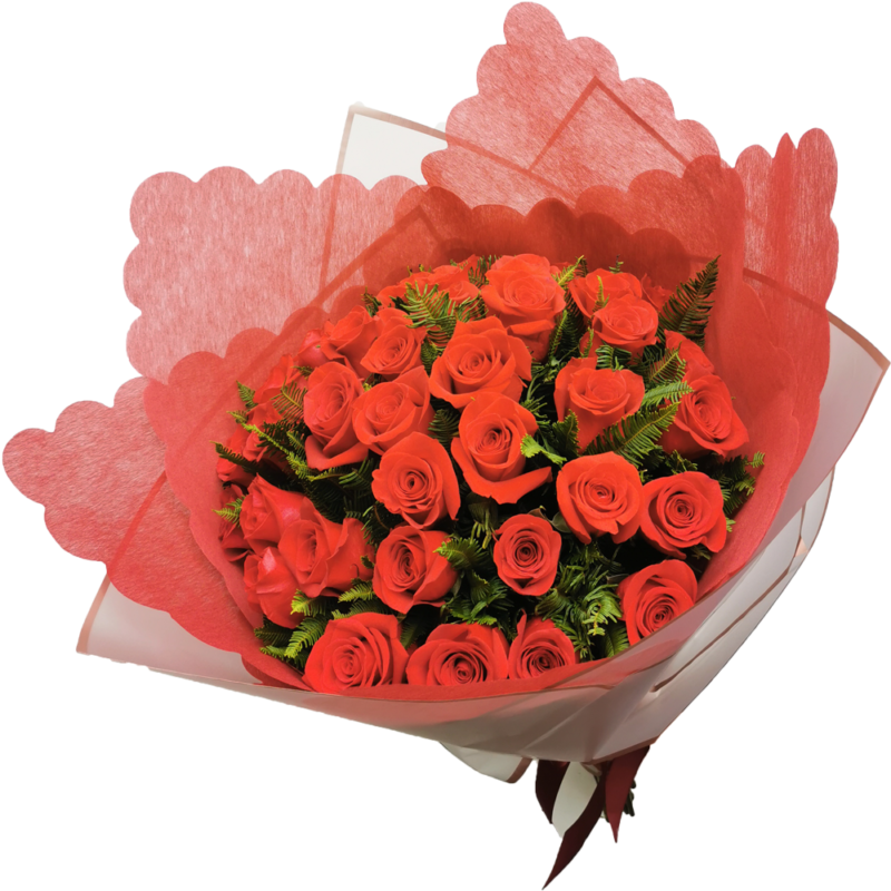 RAMO 12 ROSAS - Flores Paris