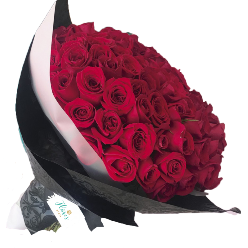RAMO DE 100 ROSAS - Flores Paris